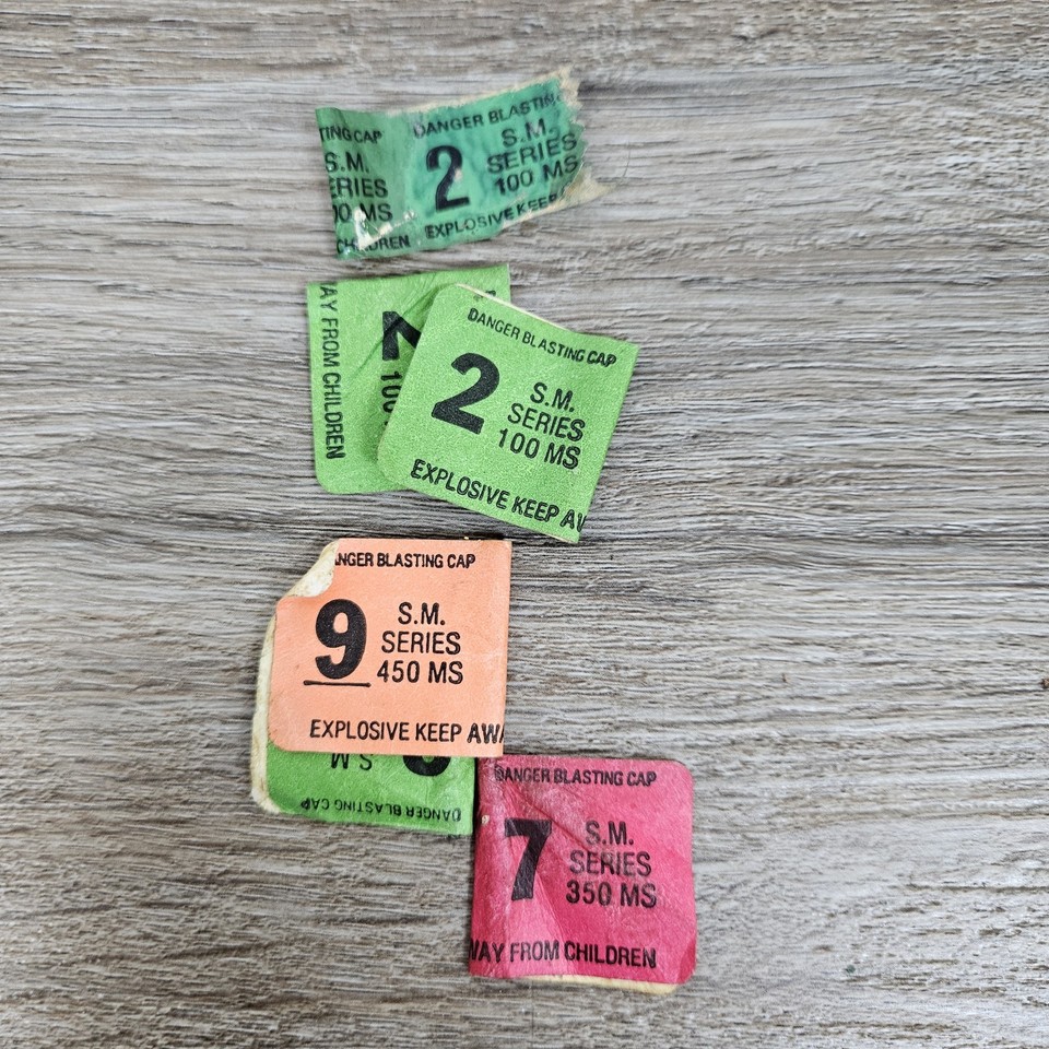 Vintage Austin Powder Company Blasting Caps EMPTY BOX Series 450MS ...