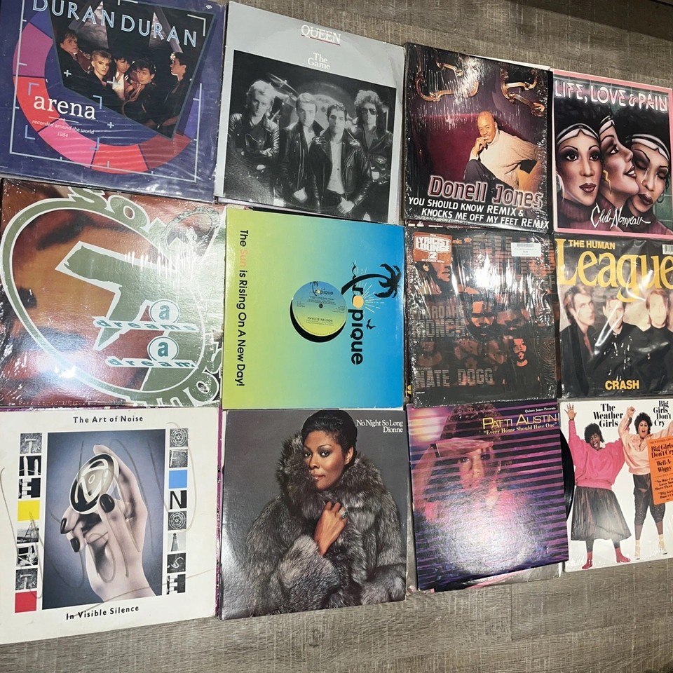 Lot Of 30 Pop 80s-Queen,MJ,Prince,Duran Duran,Blondie,Culture C,Mariah C,Mos Def | eBay