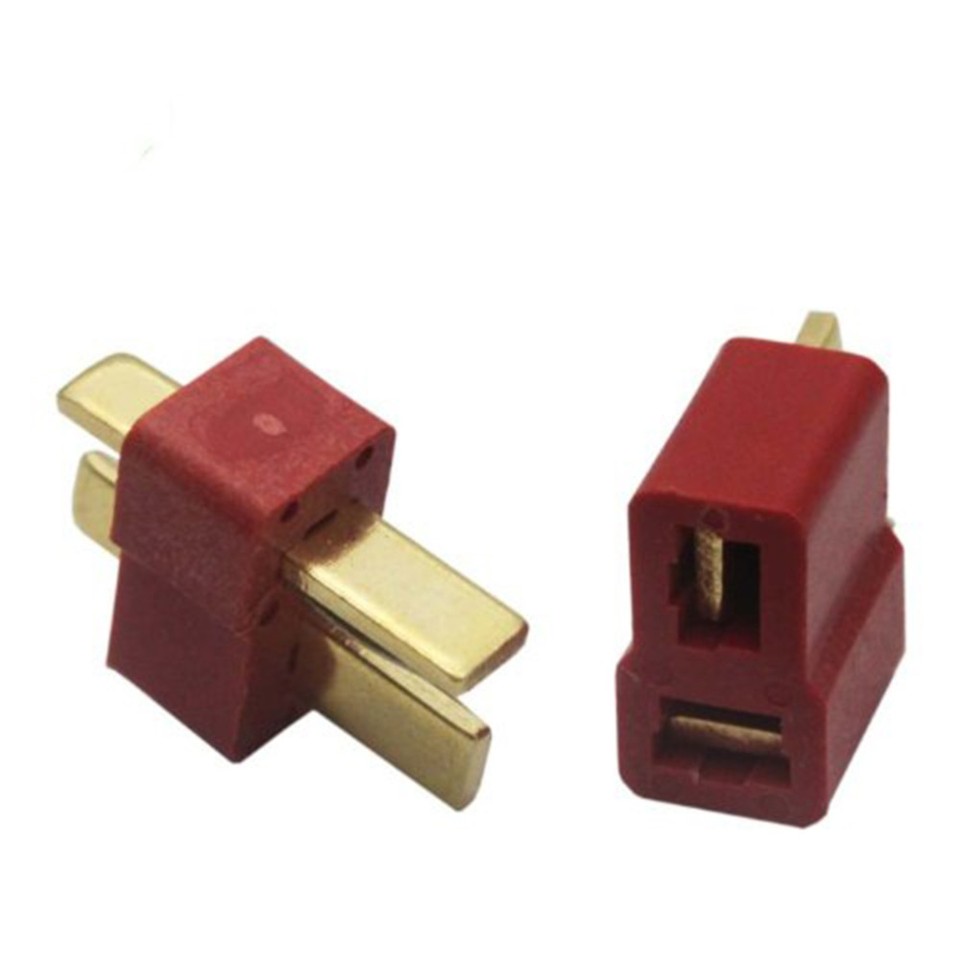 10 Pairs T-type Plug Set Heat Shrink Electrical Connectors T-plug Male ...