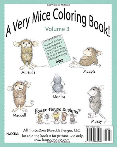 A very Mice Coloring Book!: Late Winter & Early Spring Days with the ...