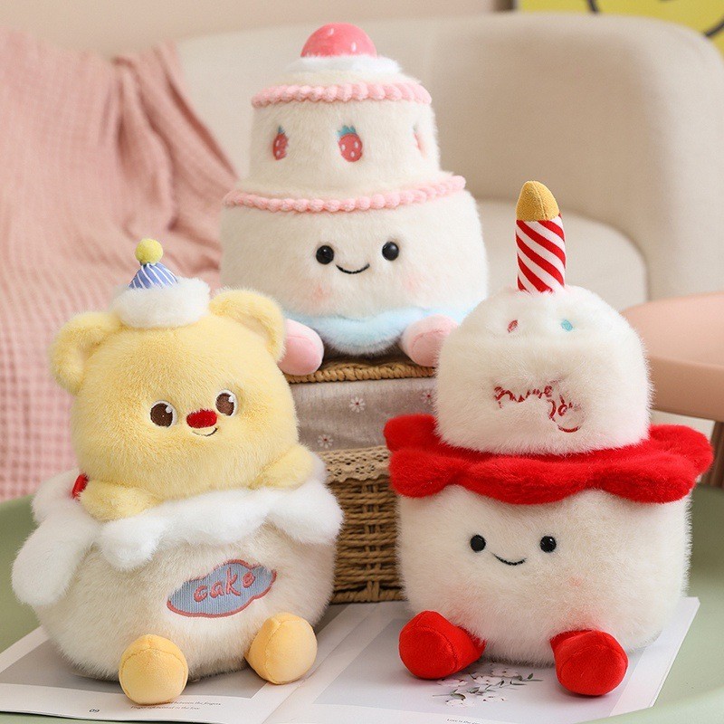 Stberry Plush Cake Doll With Soft Pp Cotton For Birthday Gift For Girls ...