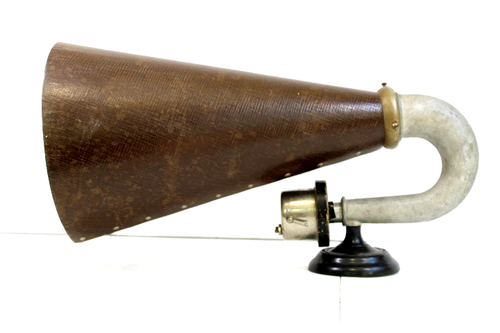 VINTAGE 1921 EXCELLENT MURDOCK MEGAPHONE TYPE ANTIQUE OLD RADIO HORN ...