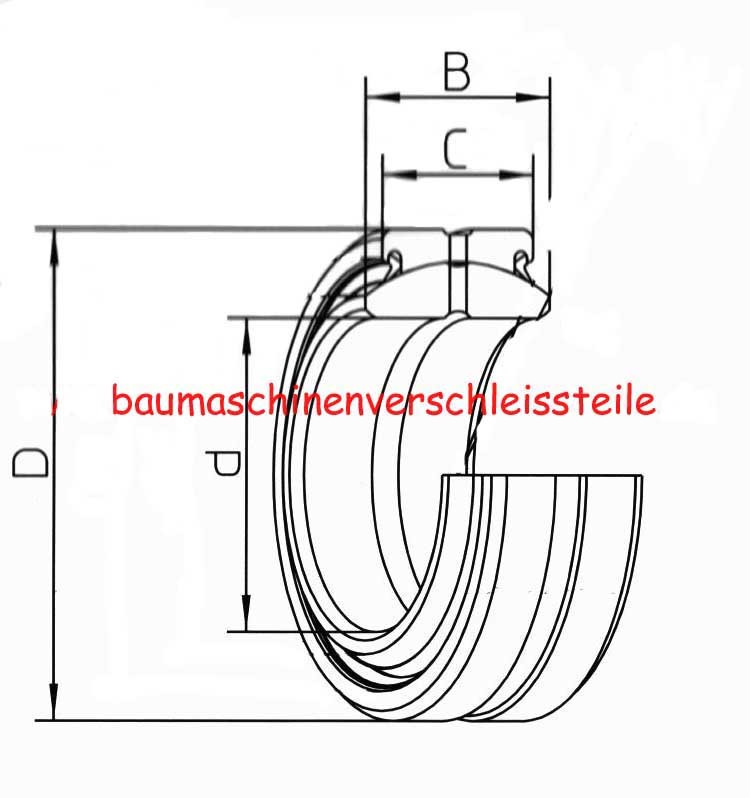 Gelenklager GE 70 ES-2RS (ist gleich GE70DO-2RS) 70mm Innendurchmesser ...