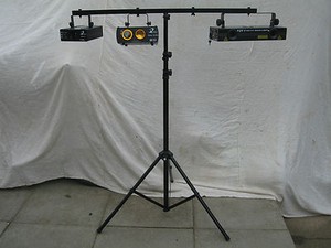 LIGHT STAND LIGHTING STAND DJ DISCO STAND LIGHTWEIGHT FOG MACHINE STAND ...
