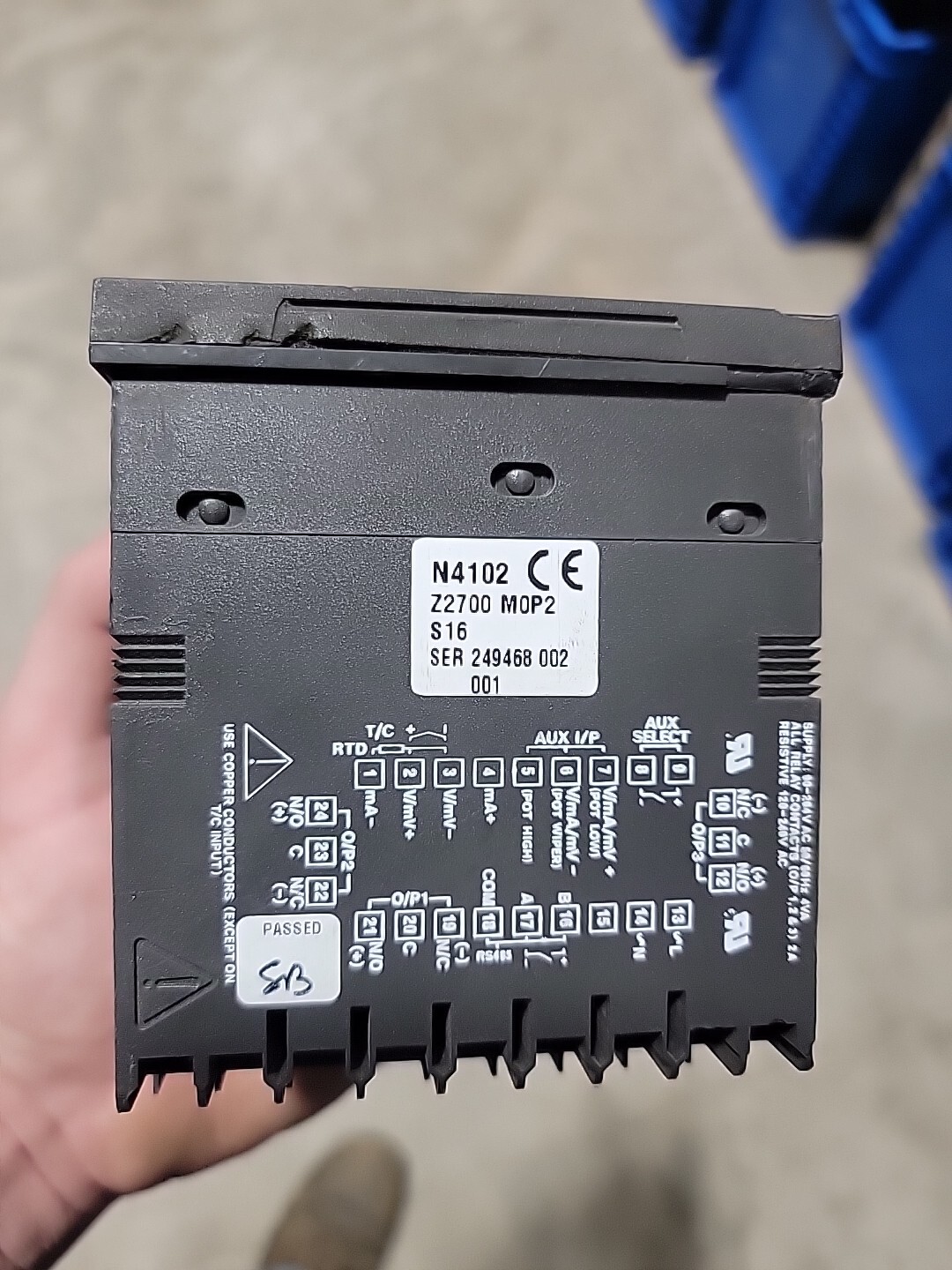 Partlow N4102 1400 Temperature Controller Z2700 | eBay