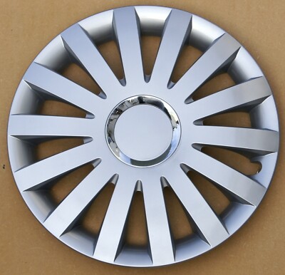 15 inch wheel trims to fit Vw Golf,Polo,Touran,Caddy +badges 15" 4pcs ...