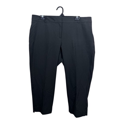 Talbots Petites Capri Pants Womens Size 16P Black Dressy office Casual ...