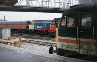 PHOTO CLASS 47 47467 47787 AND 47822 PARKED AT READING IN EARLY 1996 ...