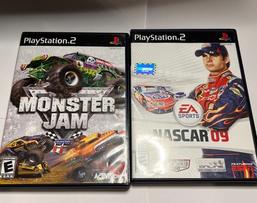 PlayStation 2 Car Lot Monster Jam , NASCAR 09 EA Sports | eBay