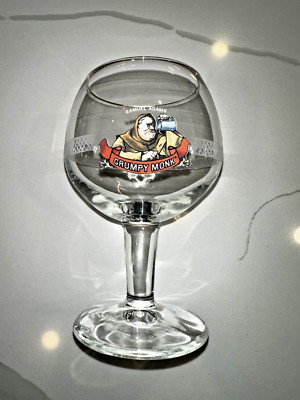 SAMUEL ADAMS Brewery Stemmed BEER Glass Rare Grumpy Monk Belgian IPA | eBay