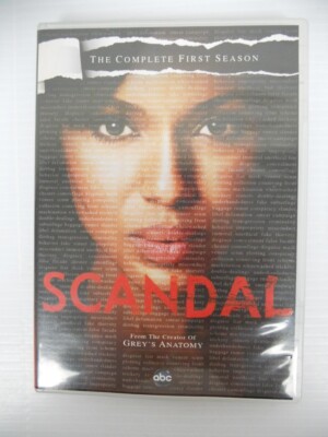 Scandal: The Complete First Season One 1 - 2 DVD Discs © 2012 | eBay