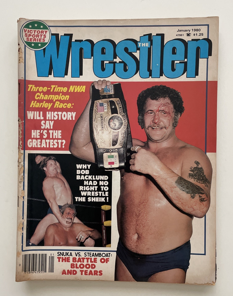 Lot 9 Vtg Wrestling Magazines 1976-1980 NWA WWF Andre Dusty Rhodes ...