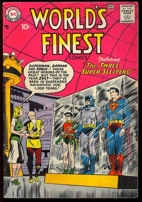 World's Finest Comics #91 Very Nice Early Silver Age Batman DC Comic ...