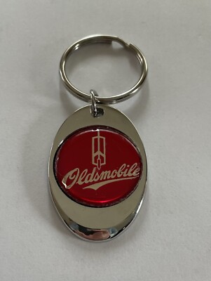 Oldsmobile Keychain Lightweight Metal Chrome Style Finish Olds Key ...