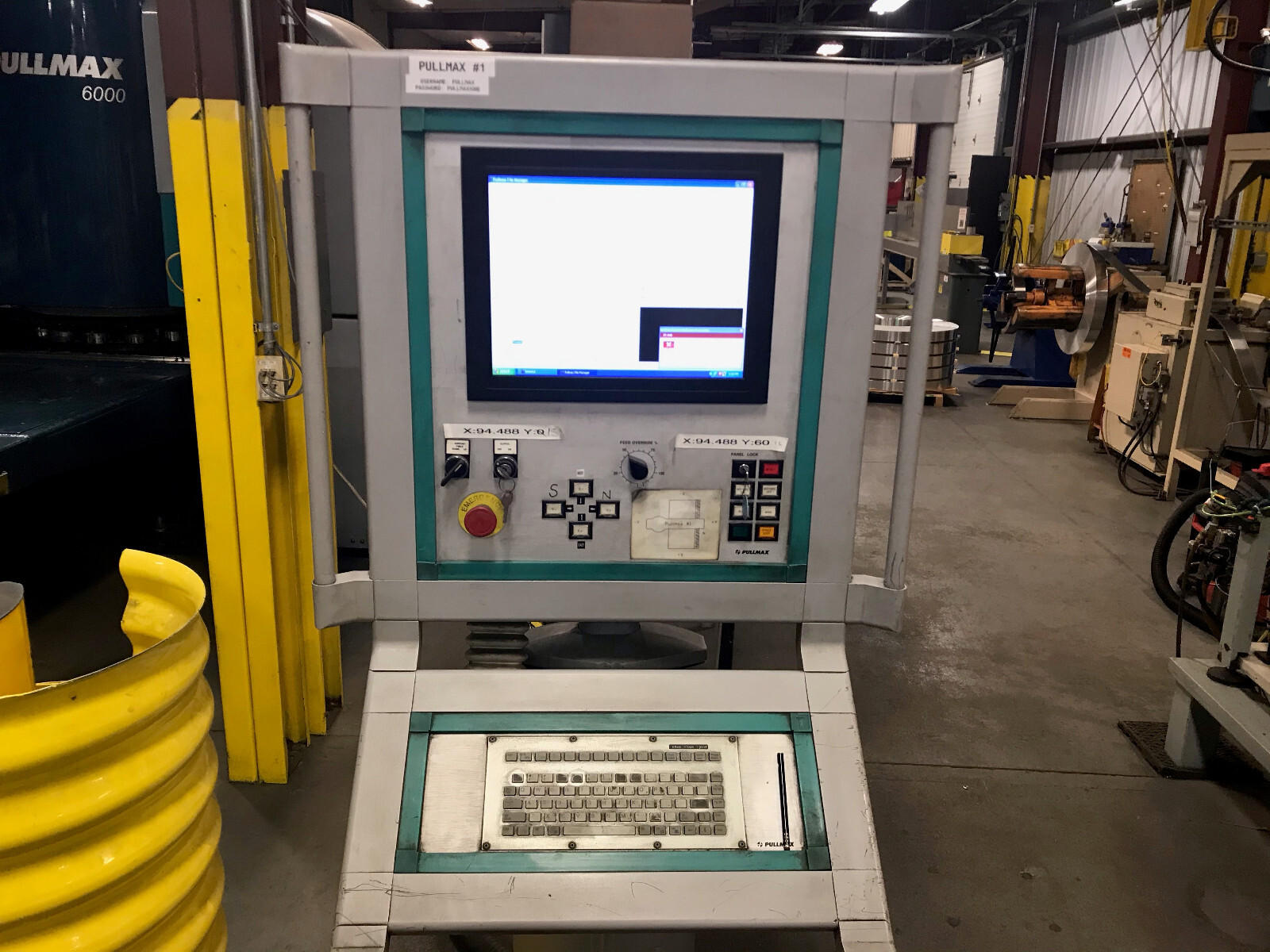 Pullmax 6000 CNC Turret Punch Press Must move soon | eBay