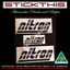 Suits Holden Commodore VL Nitron - Boot & Guard Decal Kit Stickers | eBay
