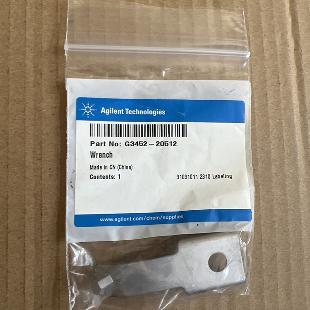 Agilent G3452-20512 Turn Top Inlet Wrench for sale online | eBay