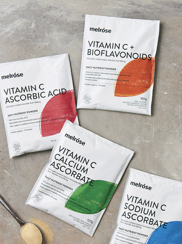 Melrose Vitamin C Calcium Ascorbate Powder - 125g for sale online | eBay