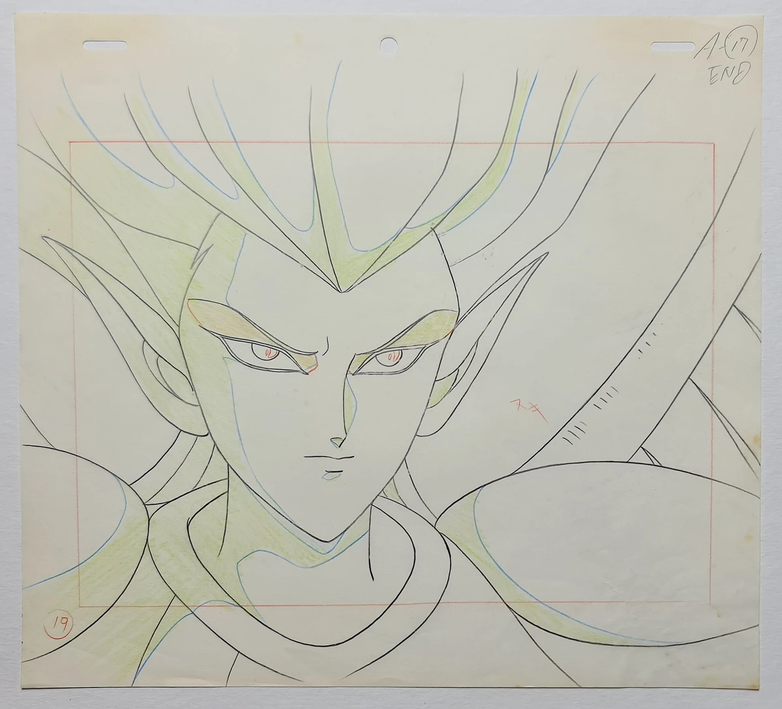 Sailor Moon Animation Production Cel Drawing Genga: 3036 | eBay