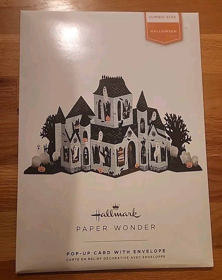 New Hallmark Paper Wonder Pop Up Displayable Halloween Card Haunted ...