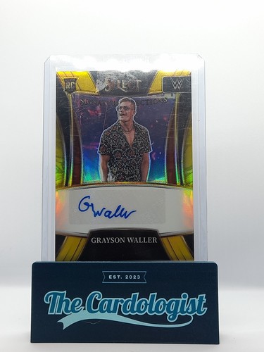 Grayson Waller Gold Signature Selections 05/10 Rookie | eBay Australia