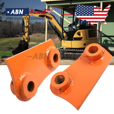 For Cat 304 303.5 Mini Excavator bucket attachment ear Weld on 40mm 7 ...