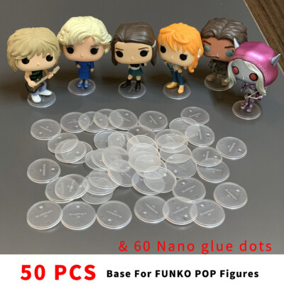 Lot 50 Display Stand Base 40mm For Funko POP Aciton figures & 60 nano ...