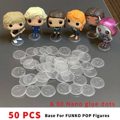 Lot 50 Display Stand Base 40mm For Funko POP Aciton figures & 60 nano ...