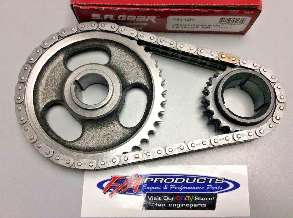 Pontiac 389 400 455 Engines .250" Roller Performance Timing Set S.A ...