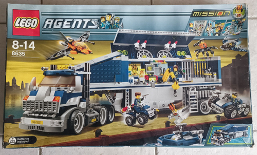 LEGO Agents 8635 " Le Centre De Commandement Mobile " | eBay