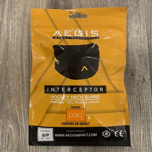 SMALL Aegis Impact Protection - Interceptor Hockey Neck Guard Hardens ...