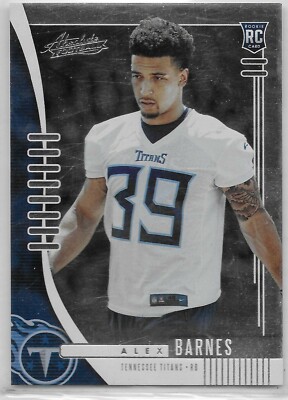 2019 Absolute #193 Alex Barnes RC Tennessee Titans Kansas State | eBay