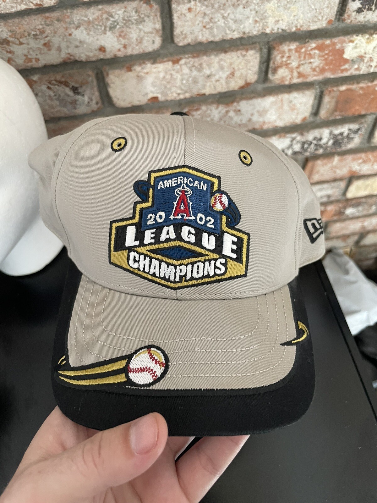 Los Angeles Angels Of Anaheim 2002 AL Champions New Era Flu House ...