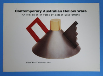 Contemporary Australian Hollow Ware Exhibition Sixteen Silversmiths ...