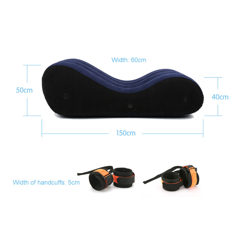 Toughage Inflatable Sex Bed Sofa Mattresses Pillow Love Position ...
