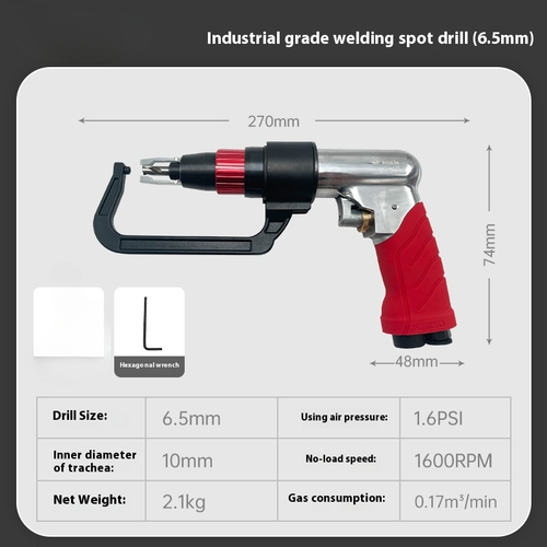 Pneumatic Sheet Metal Welding Point Drilling Drilling Welding Point ...