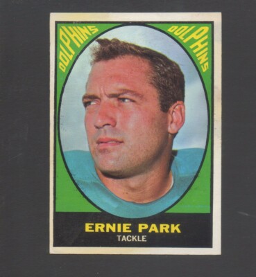 1967 Topps Football Card #83 Ernie Park-Miami Dolphins Vg Ex Card | eBay