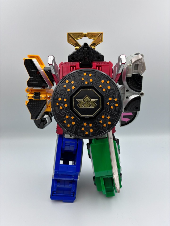 Bandai Power Rangers Samurai Sentai Shinkenger DX Shinken Oh Megazord ...