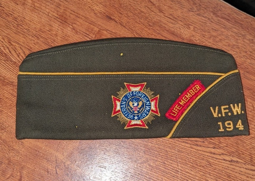 Military Cap Hat VFW Veterans Of Foreign Wars Maryland VFW 194 Life ...