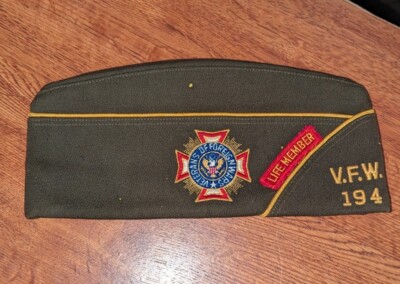 Military Cap Hat VFW Veterans Of Foreign Wars Maryland VFW 194 Life ...