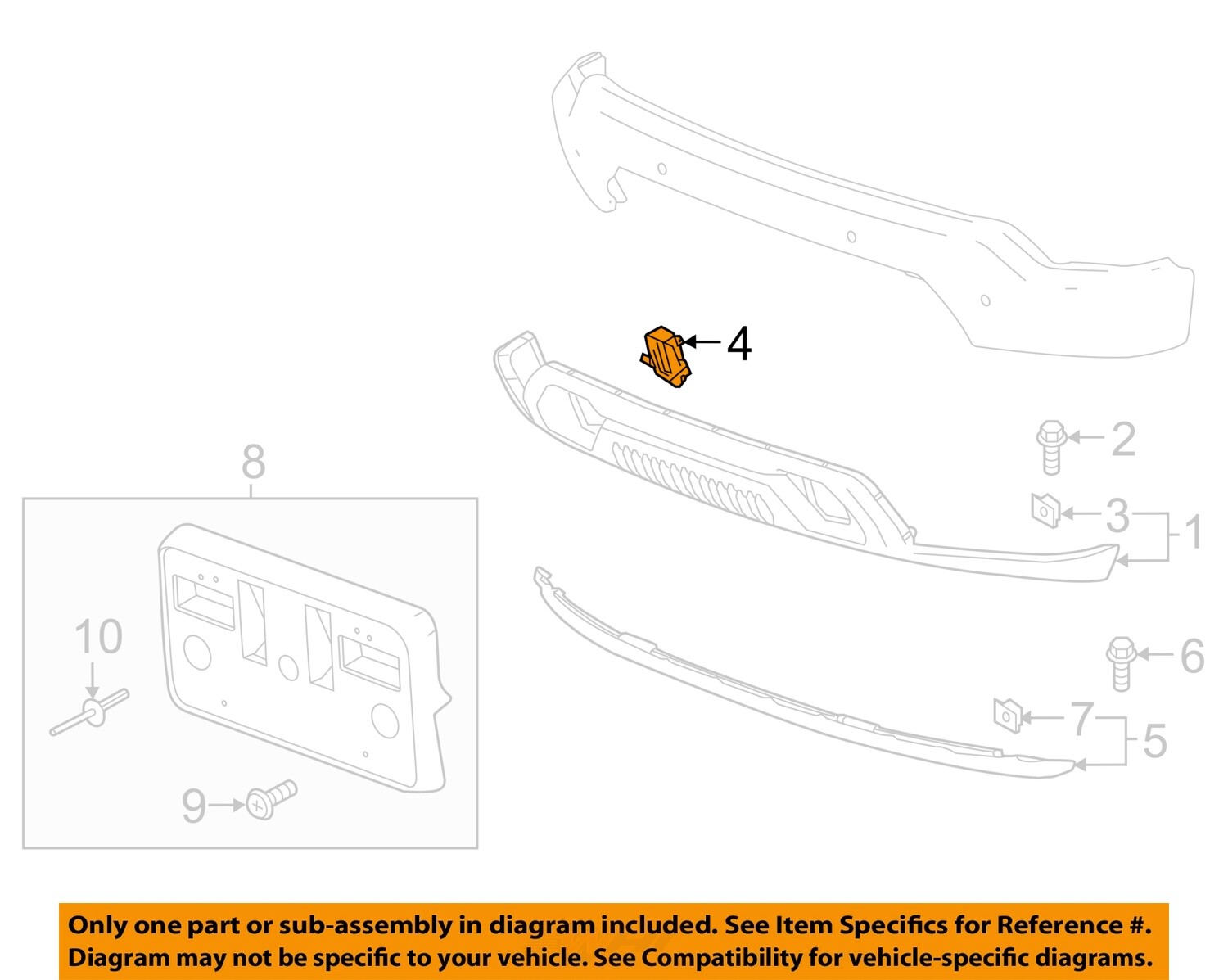 GMC GM OEM Left-Lower Cover Cover 84225818 | eBay