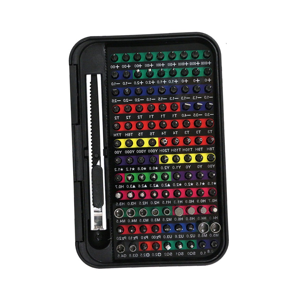 Precision Screwdriver Set with 108 Bits, 132 in 1 Small Screw Driver ...