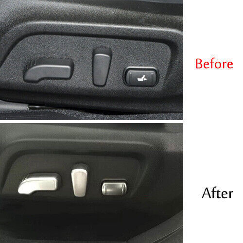For Subaru Outback Legacy 2015-2019 Matte Silver Power Seat Control ...