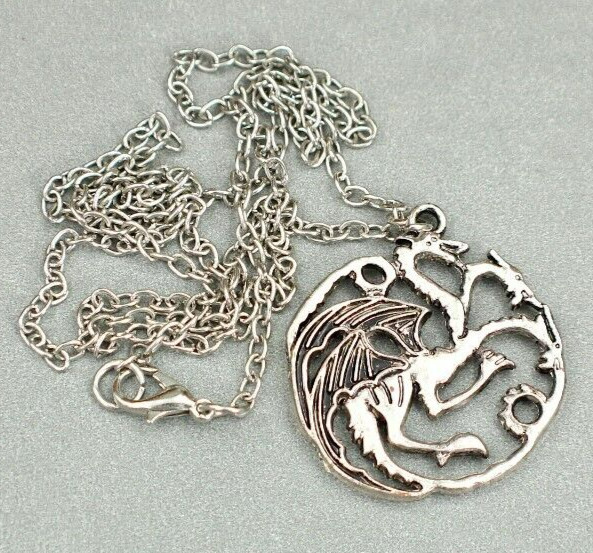 Three-Headed Sigil Dragon Hydra Targaryens Themed Nec… - Gem