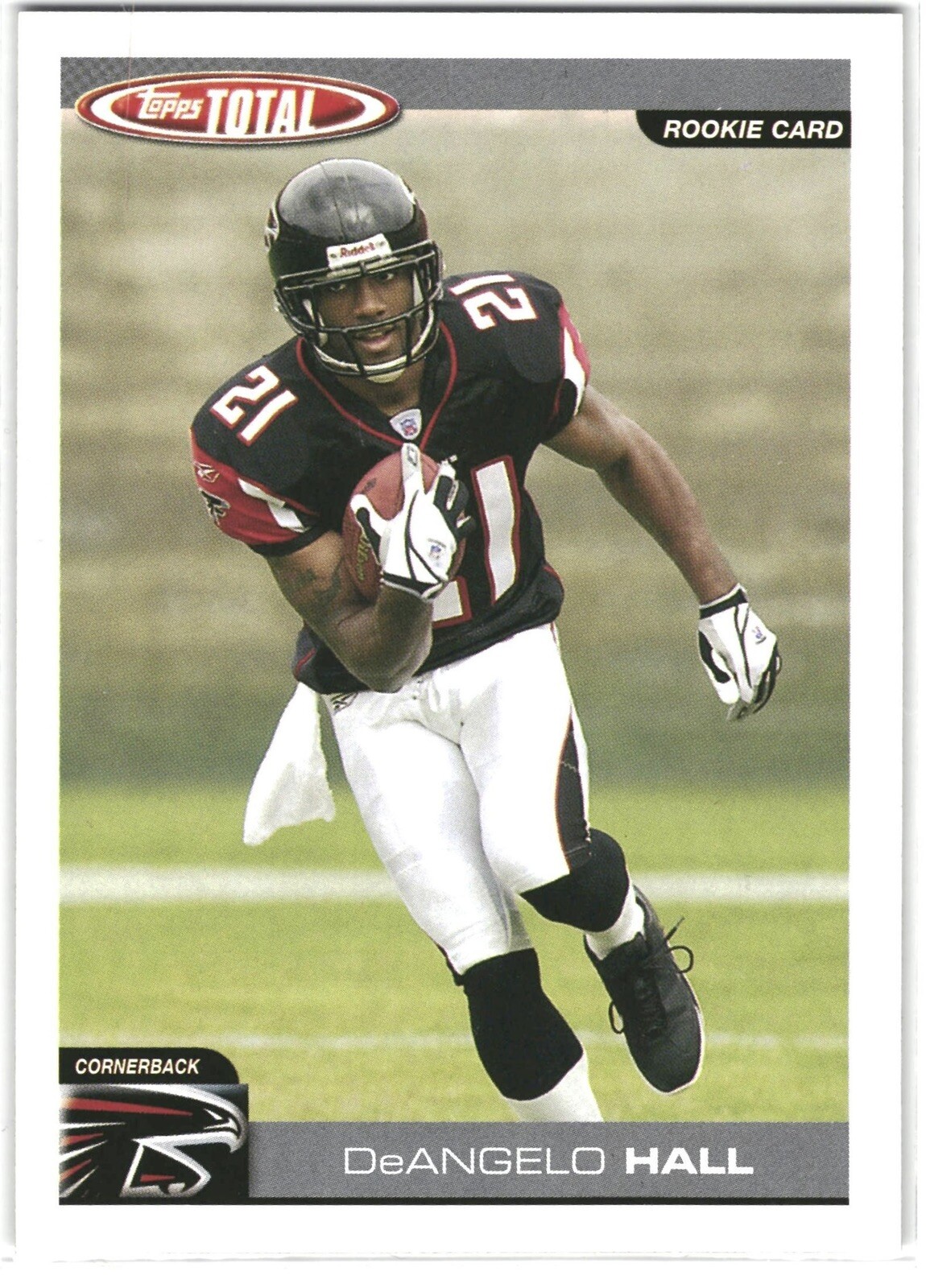 2004 Topps Total DeAngelo Hall Rookie Atlanta Falcons #380 | eBay