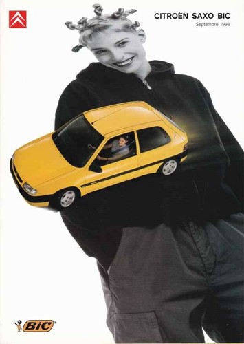 Catalogue Brochure Citroën Saxo Bic 09/1998 Belgique en français | eBay