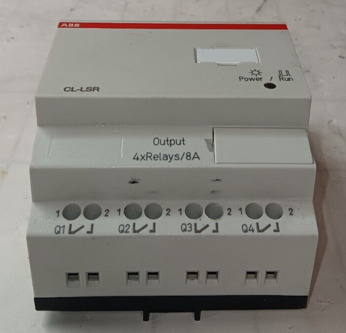 ABB 1SVR440713R0200 CL-LSR.CX12AC2 LOGIC I/O RELAY 10A 240 VAC 24 VDC 8 ...