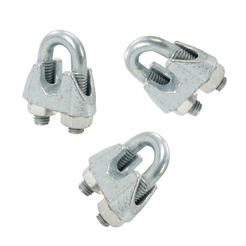 Heavy Duty Wire Rope Grips Clamp Cable Steel Metal Wire U Bolts Fixing ...