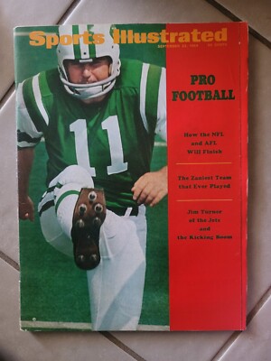 Sports Illustrated September 22, 1969 NFL & AFL Pro Football Issue 1024 ...