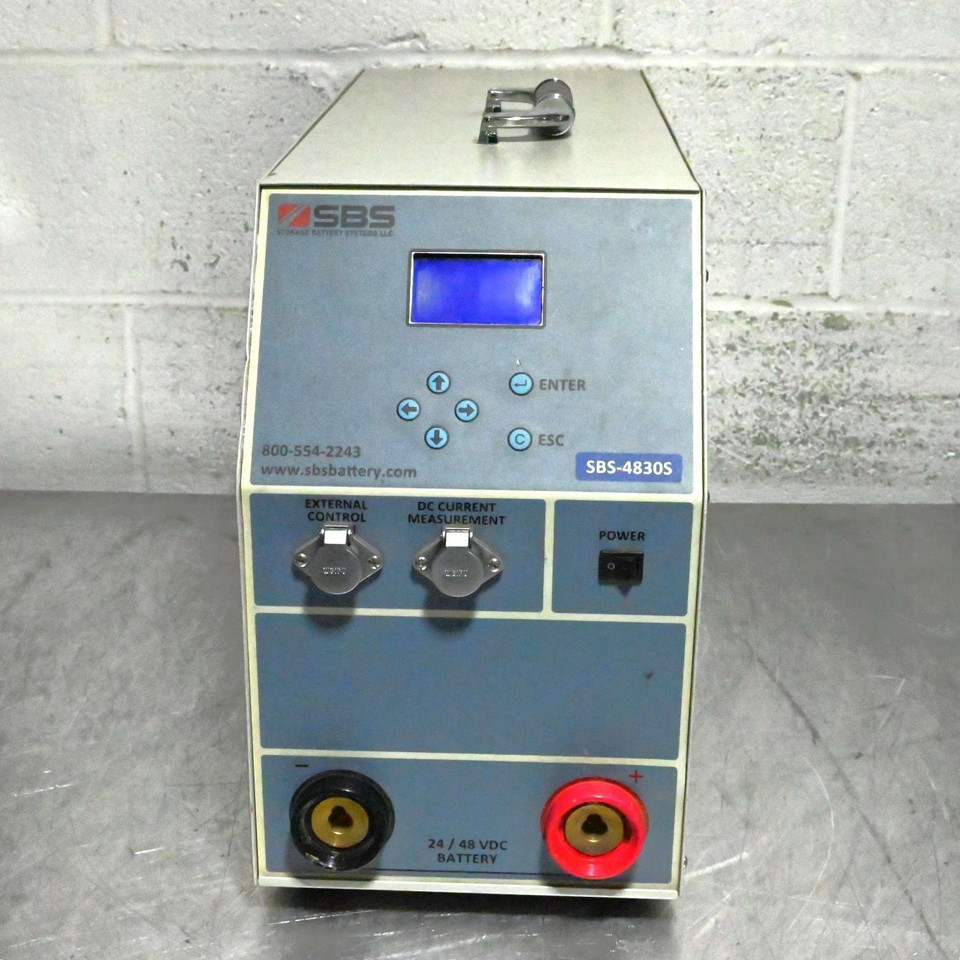 Storage Battery Systems SBS-4830S DC Battery Load Bank 24V, 150A/48V ...